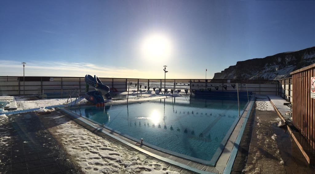 New opening hours at The Swimming pool in Vík in winter | Mýrdalshreppur